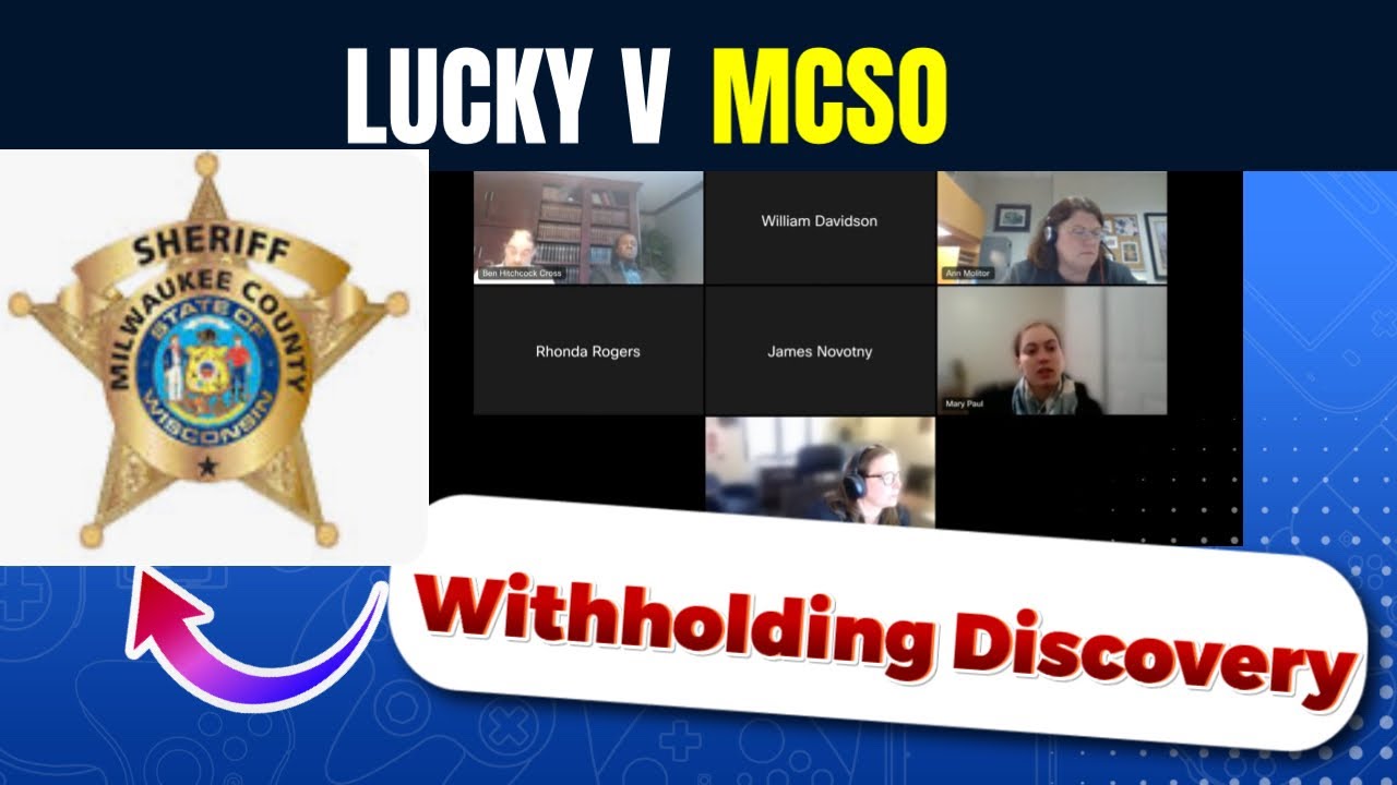 Lucky v MCSO Paul 3: The Withheld HR Notes - YouTube