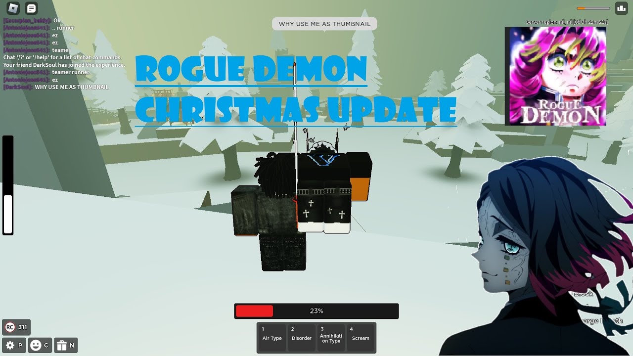 NEW ROGUE DEMON CHRISTMAS UPDATE (CHRISTMAS MAP, NEW ENMU MOVE,AND MORE ...