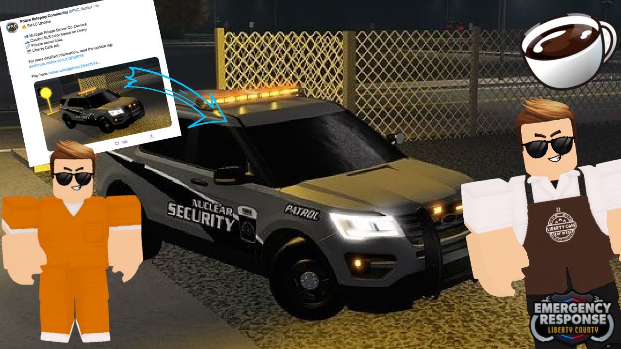 New ERLC Update - New Cafe Job,Inmate Uniform and More!!! - YouTube