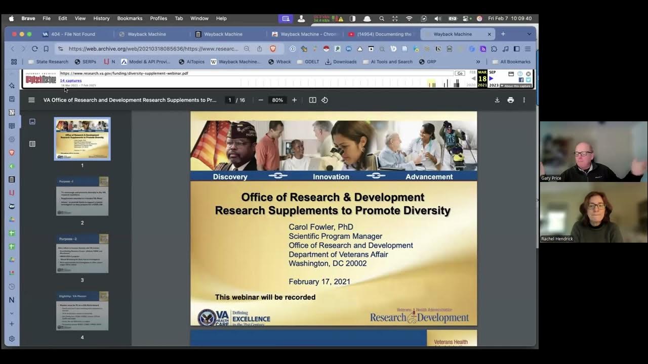 Documenting the Web: Restoring Web Pages with the Internet Archive’s Wayback Machine - YouTube