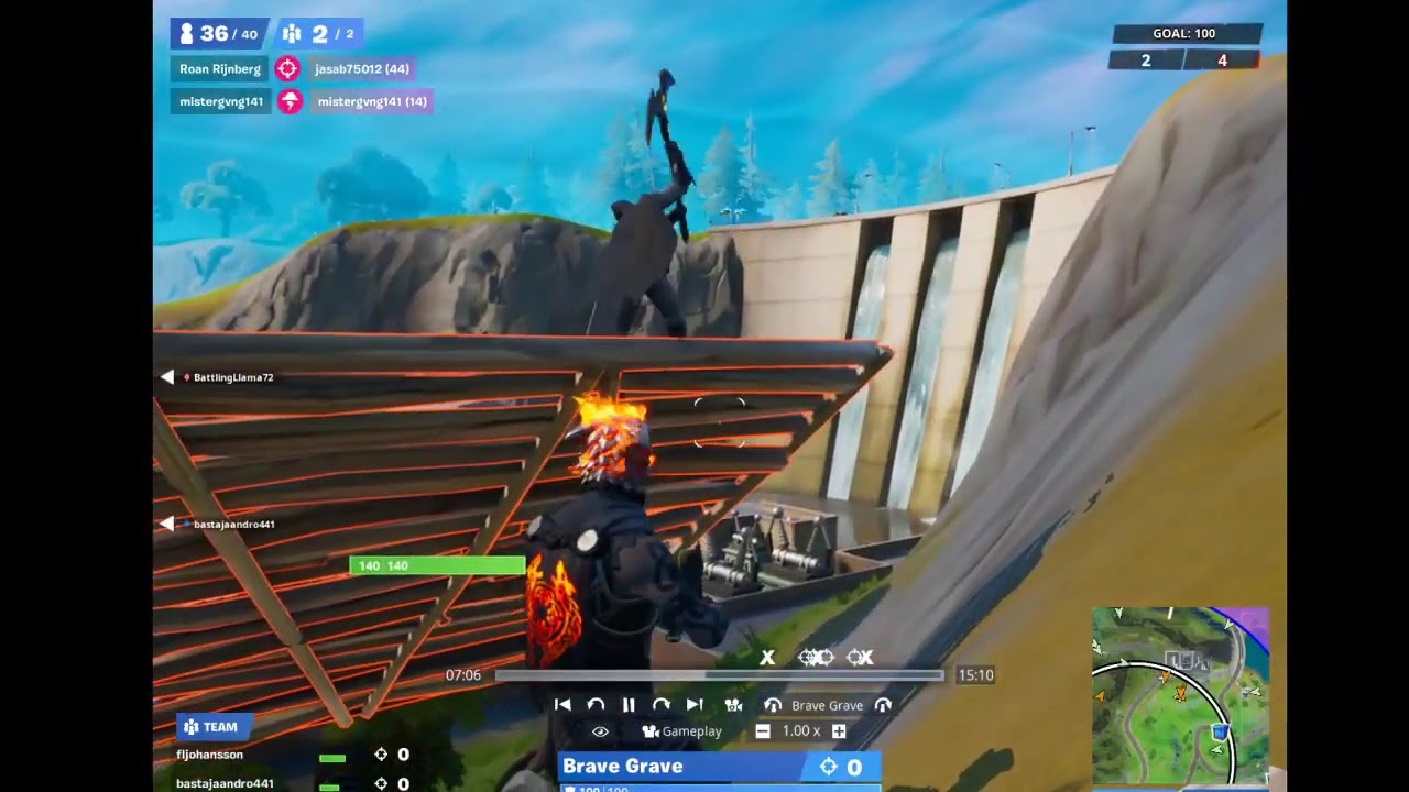 Fortnite: A What The Heck Moment with Brave - YouTube