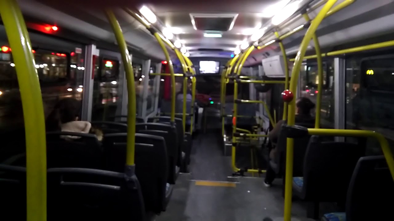 Viaje 12 Nuovobus Menghi con WiFi, TV y AA - YouTube