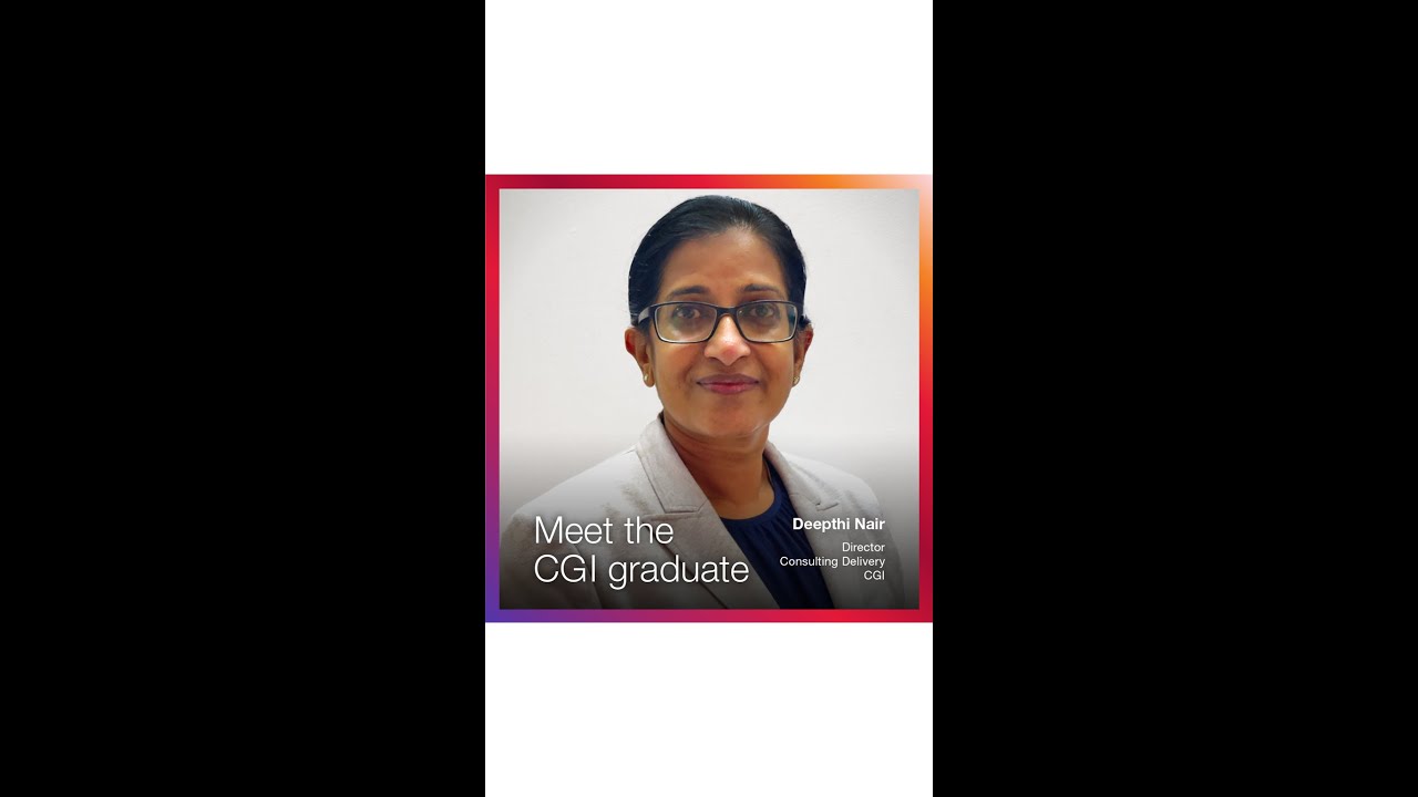 CGI Graduates_ Ep. 3_Deepthi Nair - YouTube