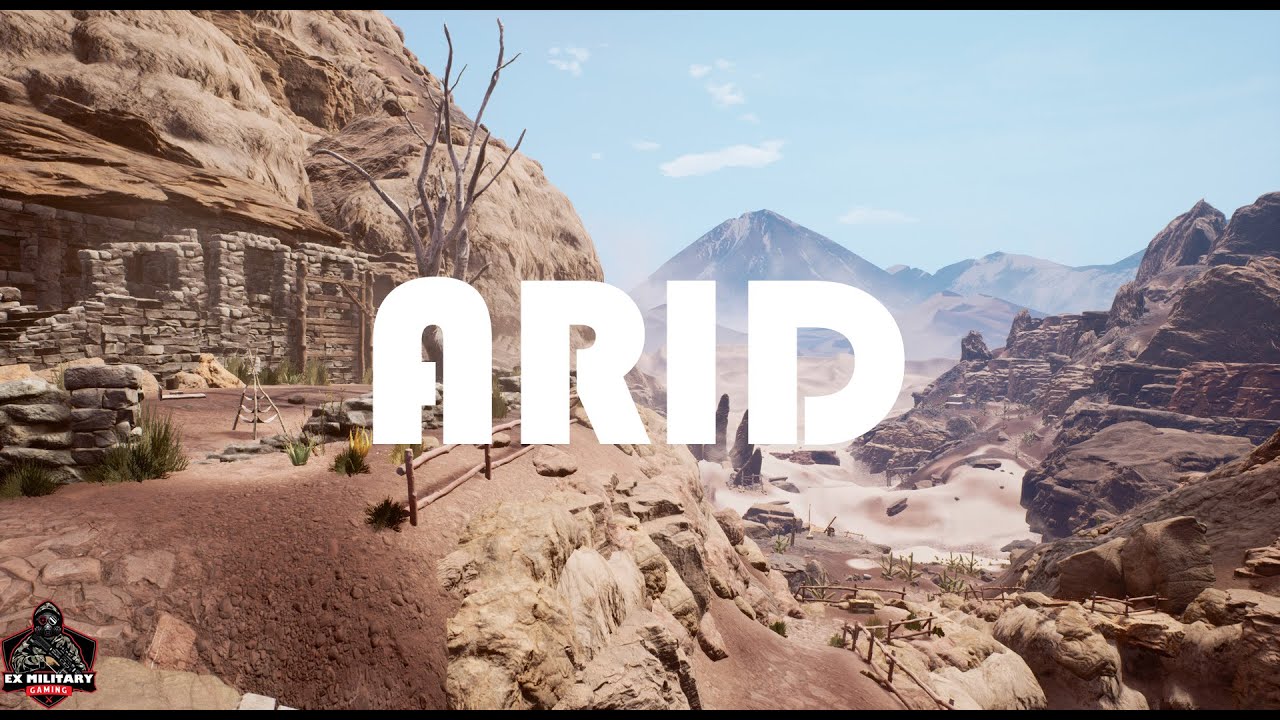 Free Survival Game On Steam -- ARID -- First Time Play - YouTube