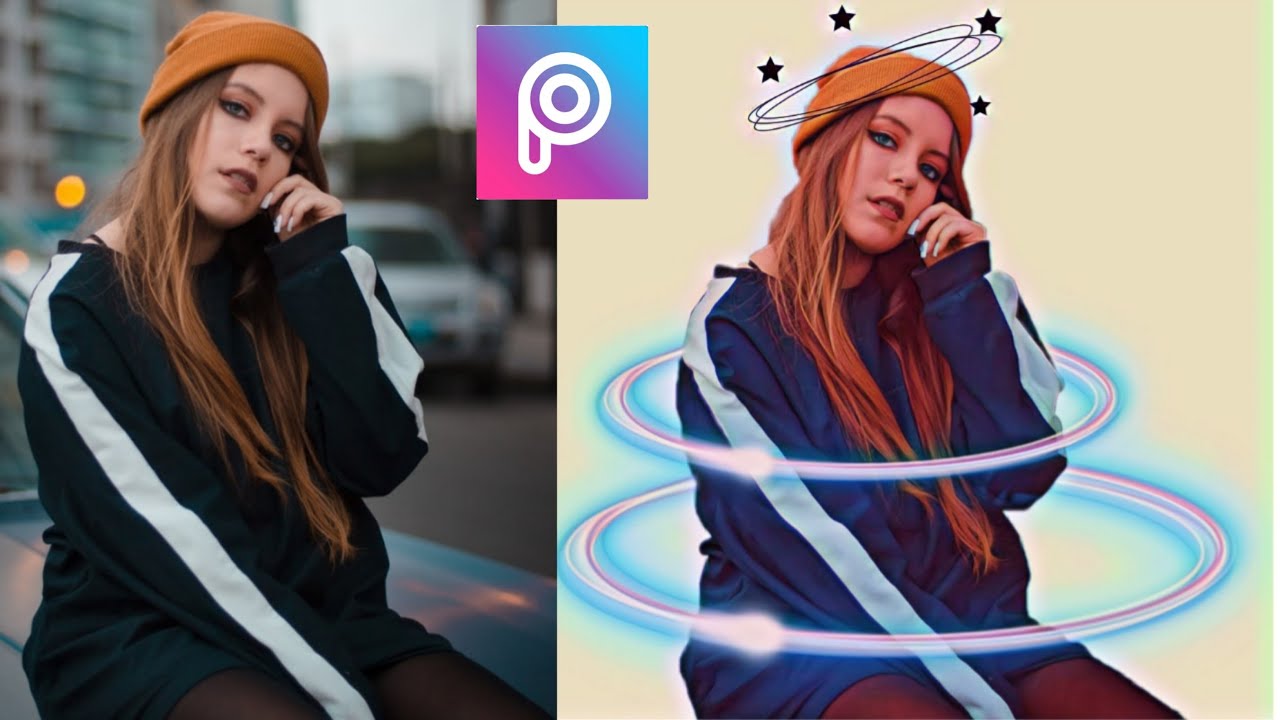 Picsart Easiest Editing | Picsart Neon Glowing Effect | Picsart Editing ...