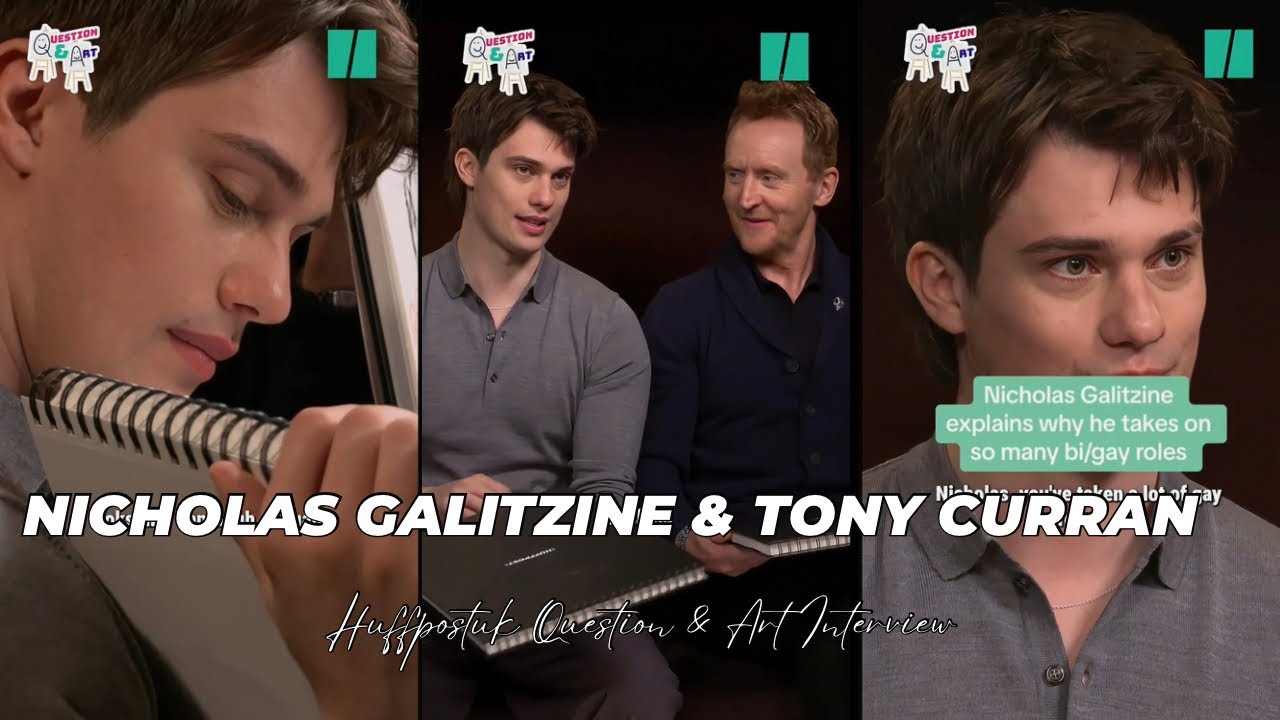 Nicholas Galitzine & Tony Curran Question & Art Interview with ...