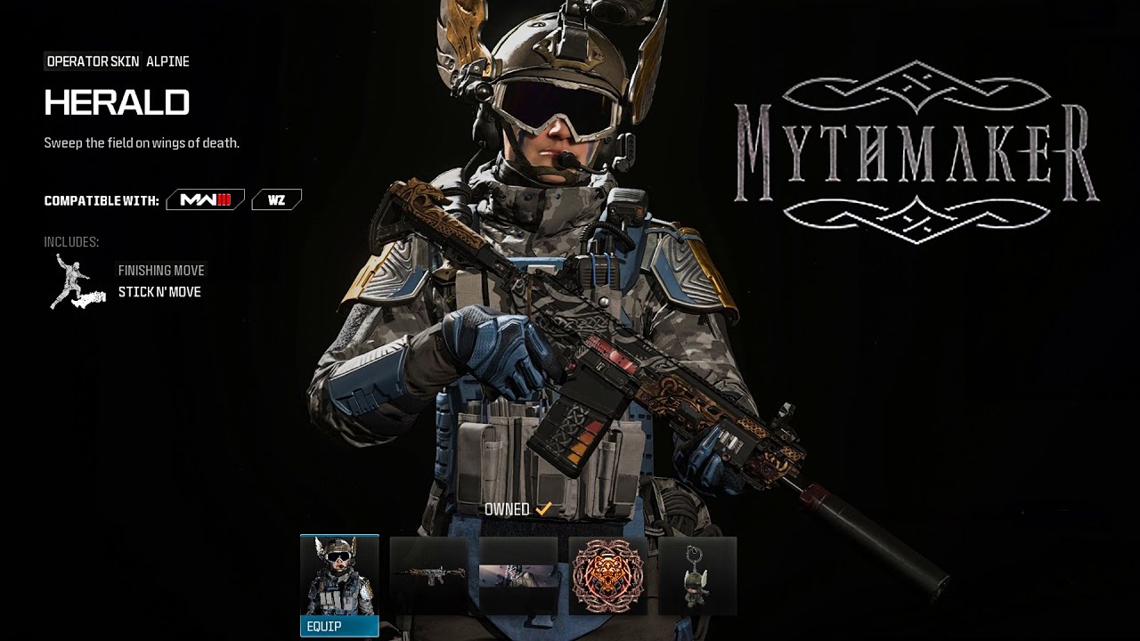 MYTHMAKER BUNDLE - STORE VIEW - SEASON 1 - MW3 - YouTube