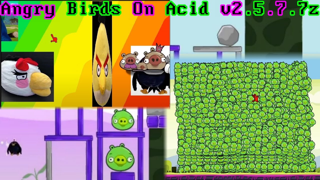 Fanware Files: Angry Birds On Acid v2.5.7.7z (Episode 89) - YouTube