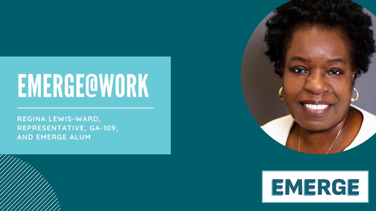 Georgia Representative Regina Lewis-Ward joins Emerge@Work - YouTube