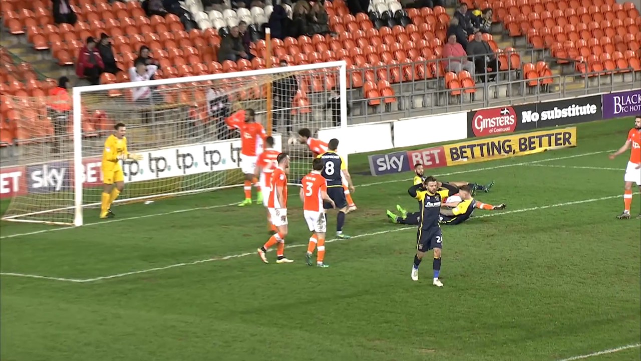 HD HIGHLIGHTS | Blackpool 1-0 Stevenage | League Two 2016/2017 - YouTube