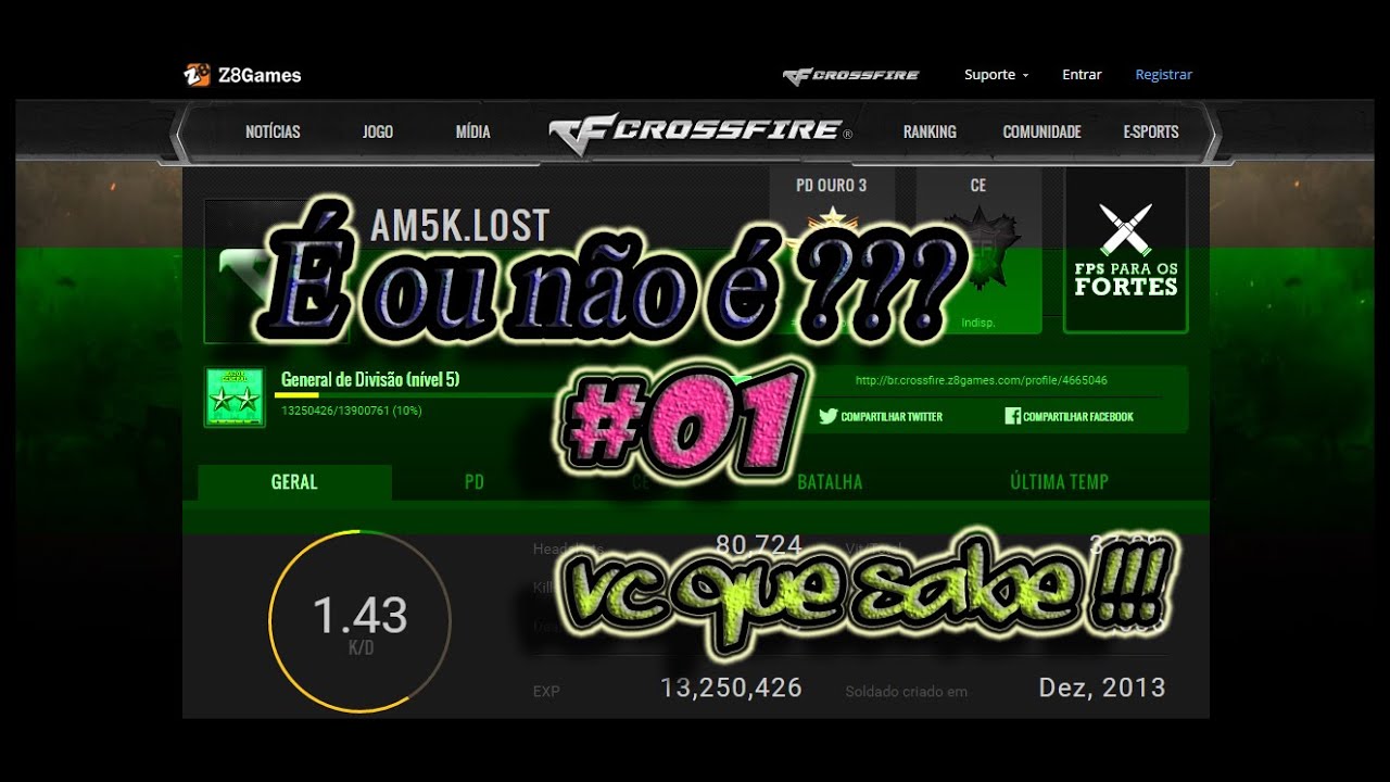 [CF-AL] AM5K.L0ST ... É ou não é ??? #01 #vocêquesabe - YouTube