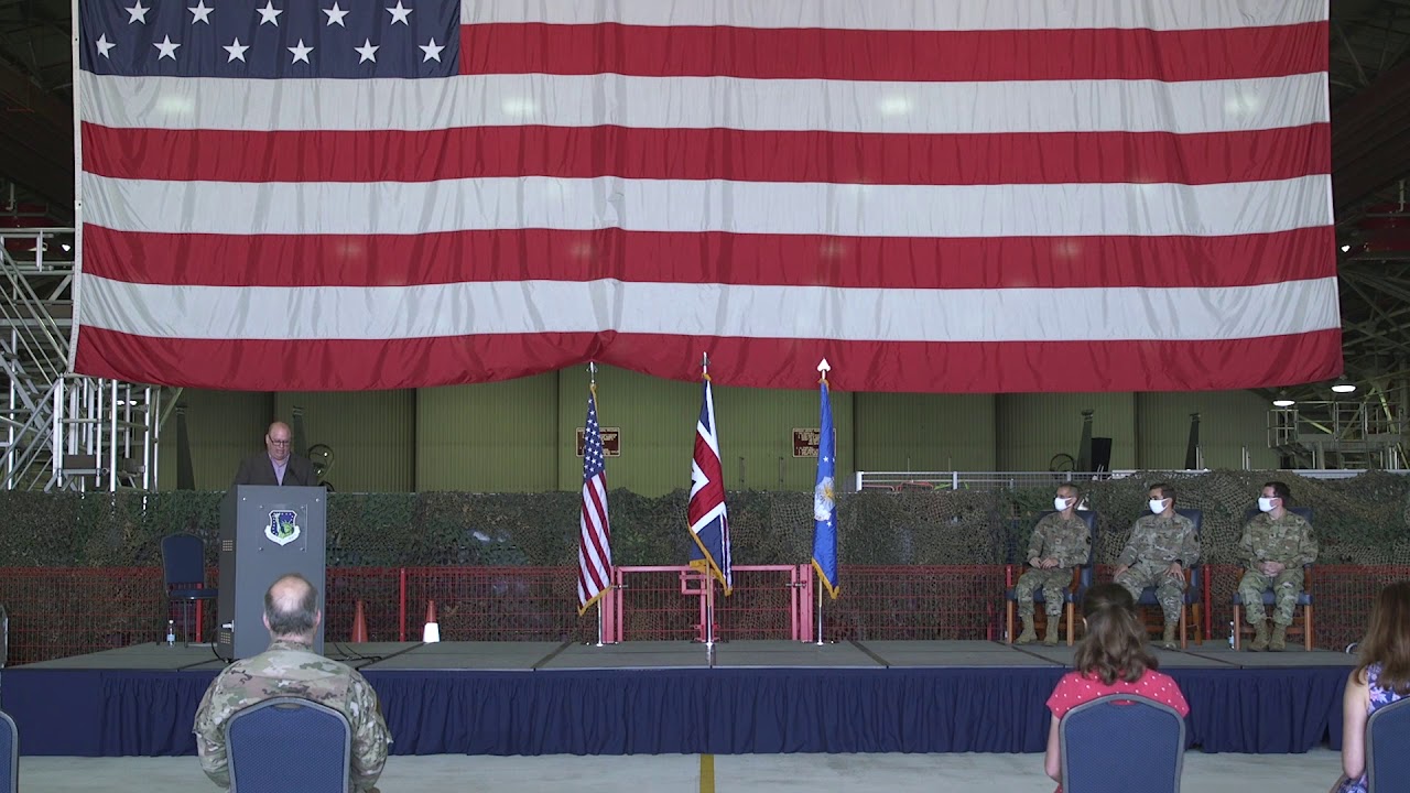48th Communications Squadron Change of Command ceremony 23 June 2020 ...