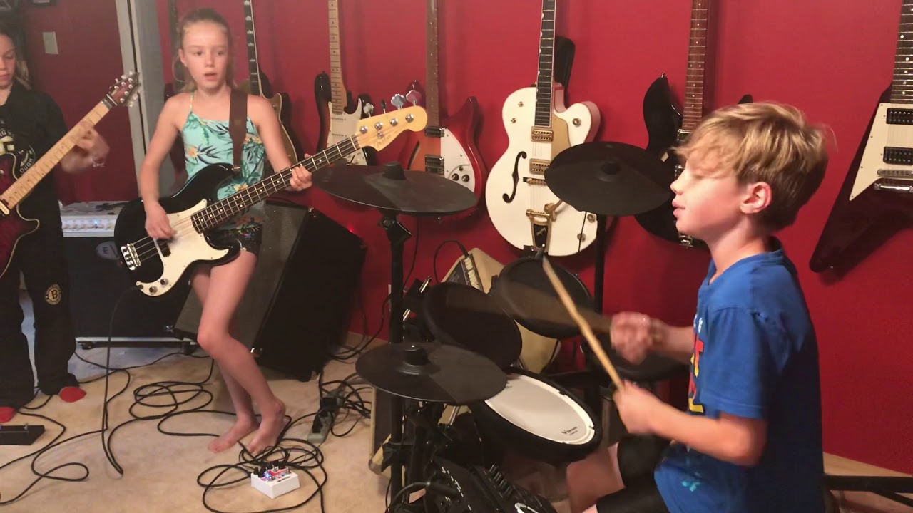 The Junior Rock Band plays “Rockin’ In The Free World” ! - June 02 ...