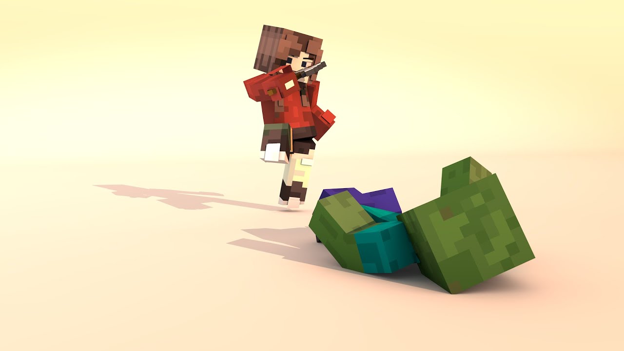 minecraft animation- Heart Afire - YouTube