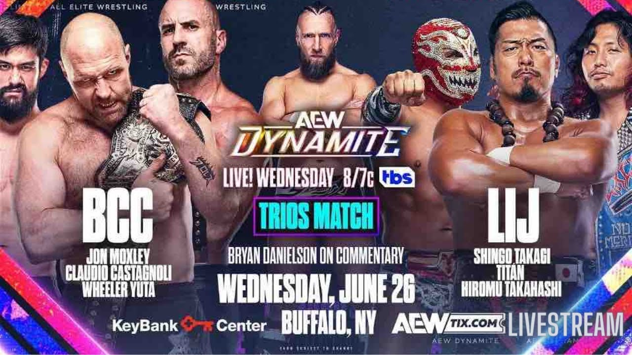 AEW Dynamite Livestream 6-26-2024 Watch Along! | Full Show Reactions & Recap! NBA Draft Live ...