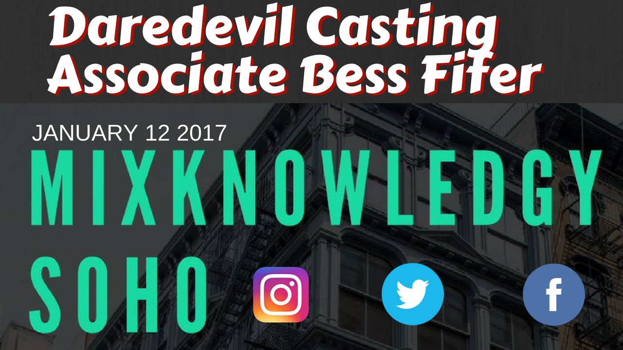 Daredevil Casting Associate Bess Fifer - YouTube