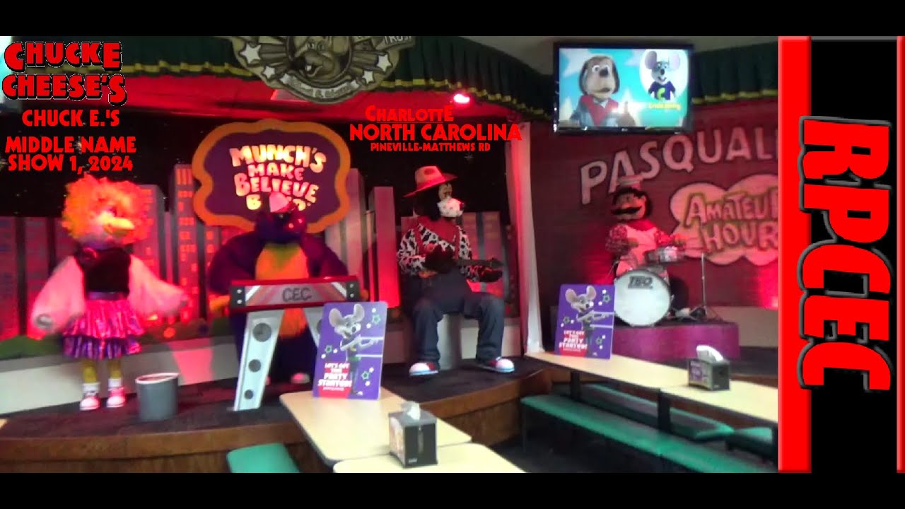 Chuck E Cheese Chuck E S Middle Name Charlotte Nc Pineville