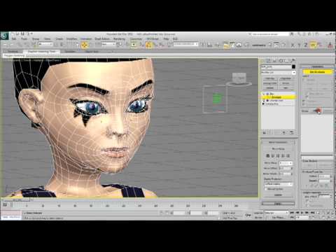 3DS Max and CAT facial bone rigging for games tutorial Part 3.1 - YouTube