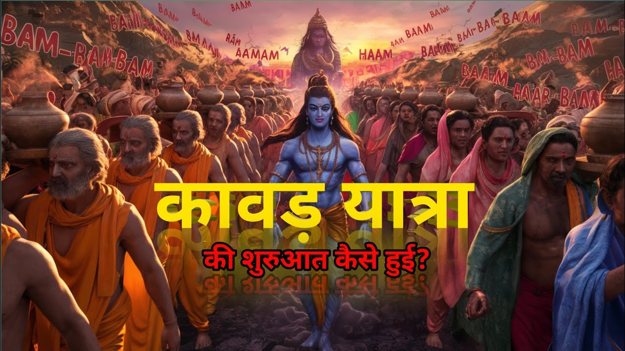 Kanwar Yatra History: कैसे शुरू हुआ कांवड़ यात्रा? ||Mythology Stories ...