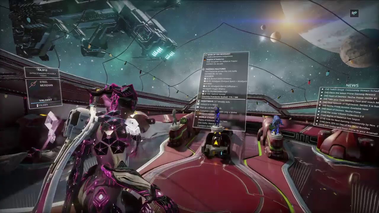 Warframe : New Glassmaker Sword!! Grinding as well - YouTube