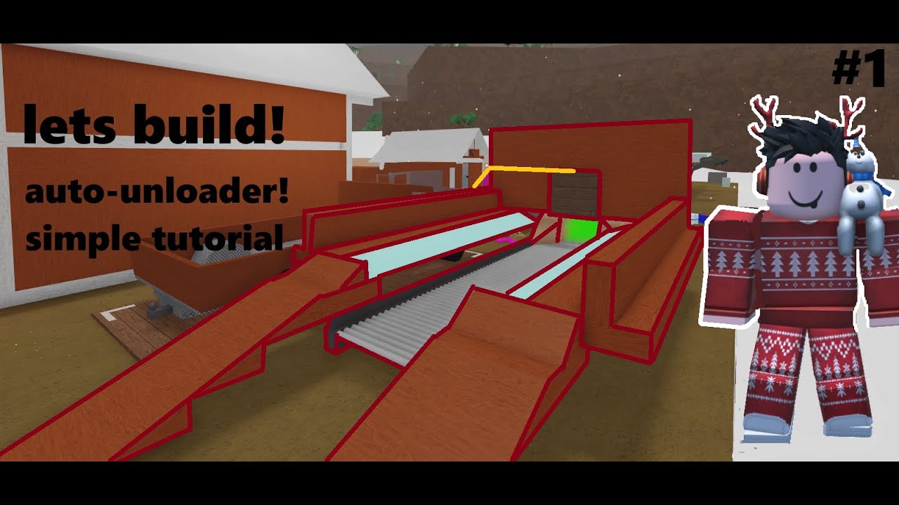 ROBLOX LT2: how to build an auto-unloader of woods! let's build # 1 ...