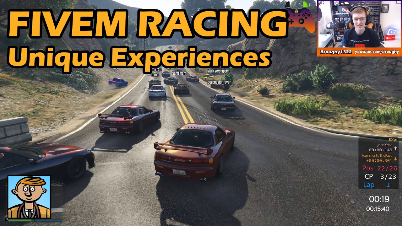 Unique Experiences - GTA FiveM Racing №10 - YouTube