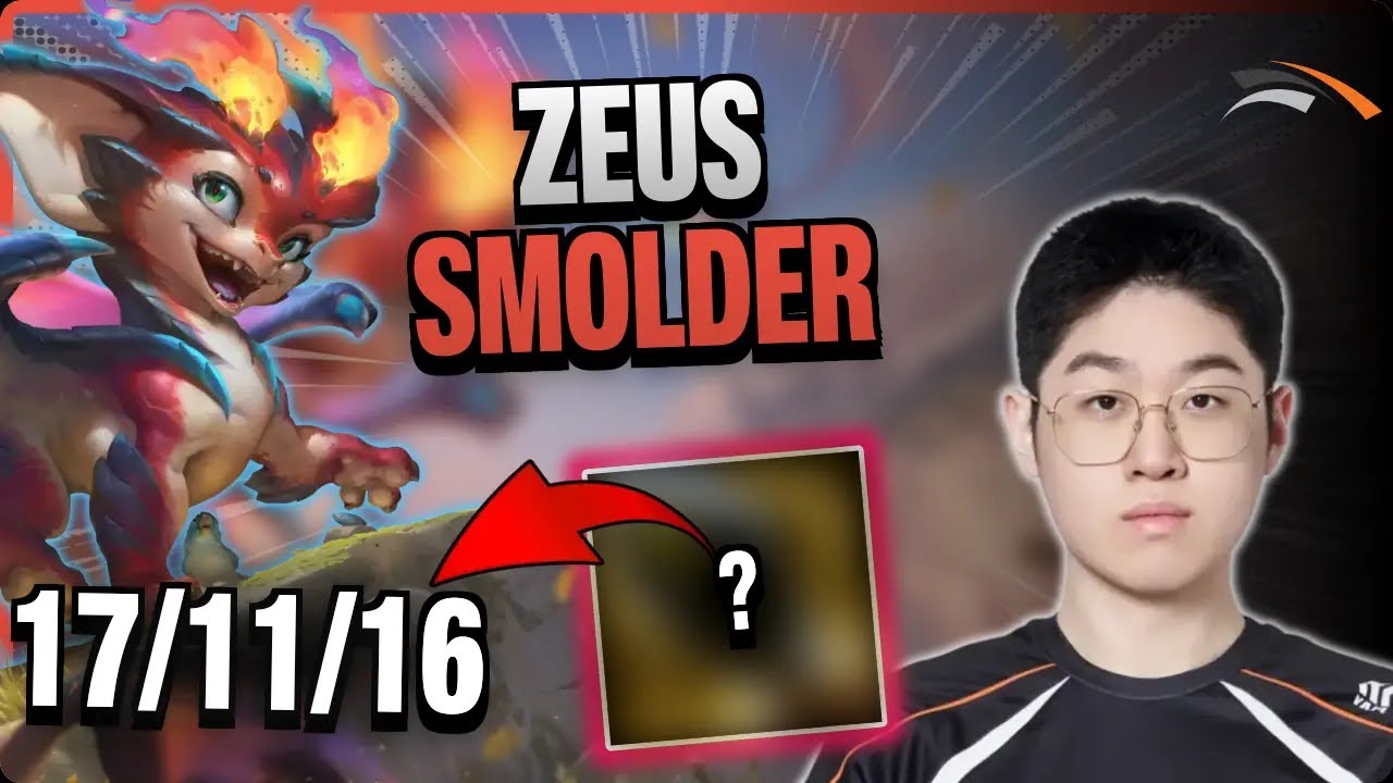 HLE Zeus TOP Smolder vs Ornn | 15.10 - YouTube