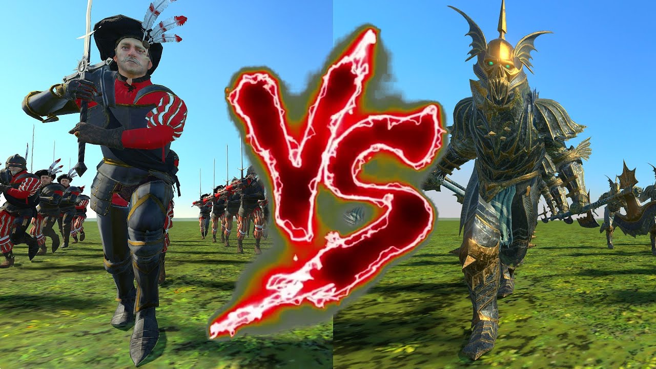 Carroburg Greatswords VS Depth Guard. Total War Warhammer 3 - YouTube