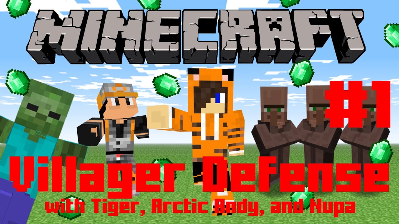 "ITCHY VIKING BEARDS!!!" Villager Defense w/ Tiger & Friends #1 ...