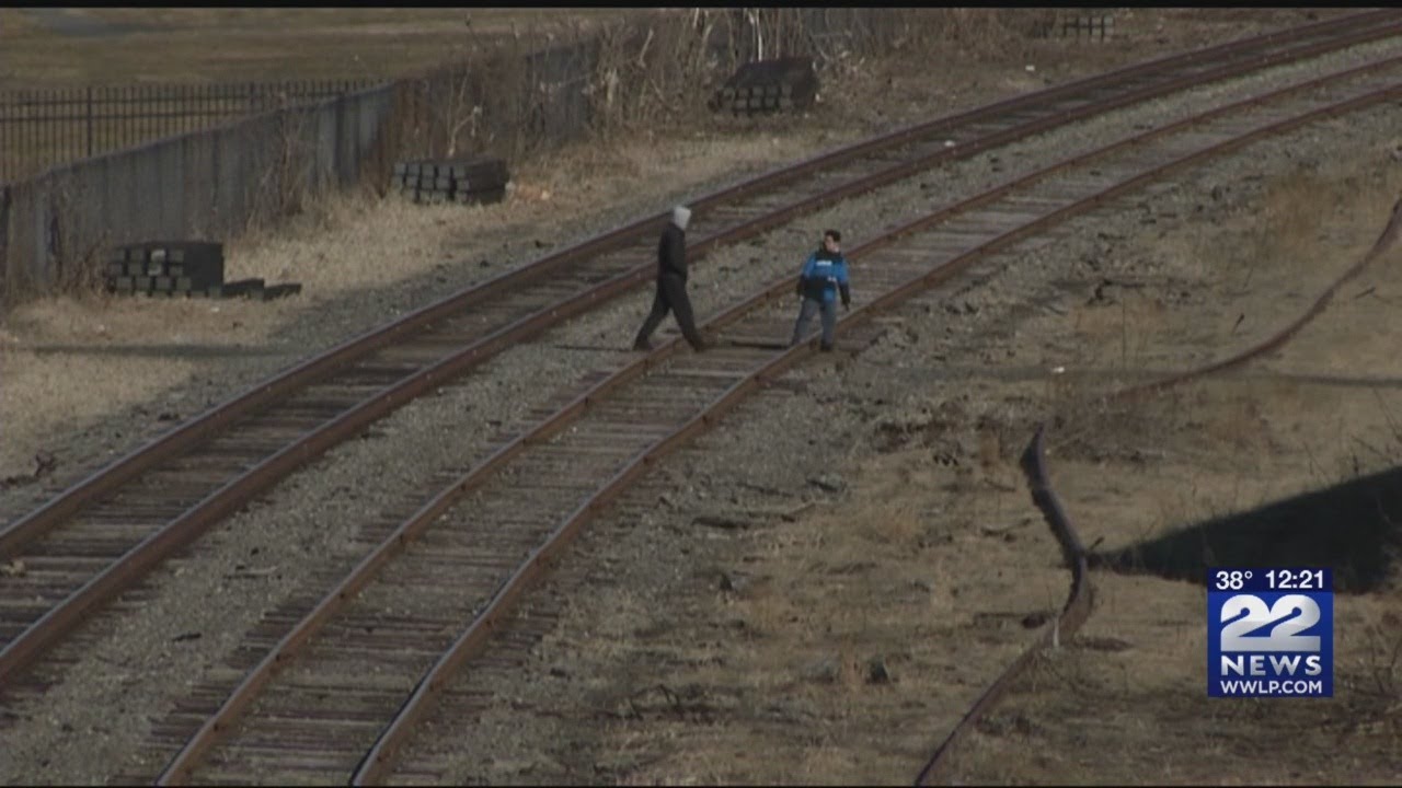Woman crossing railroad tracks killed after being hit by a train in ...