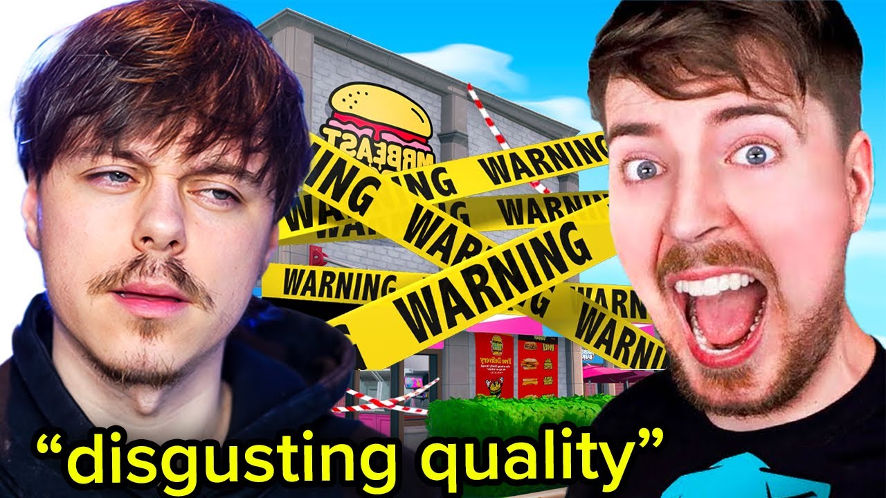 Mr Beast Responds To Burger's Disgusting Quality - YouTube