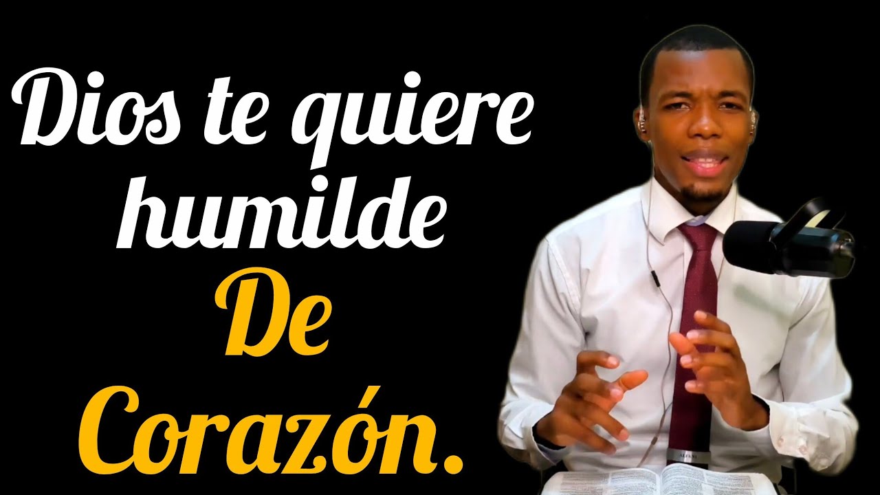 Dios te quiere humilde / Siervo de Dios José Antonio. - YouTube