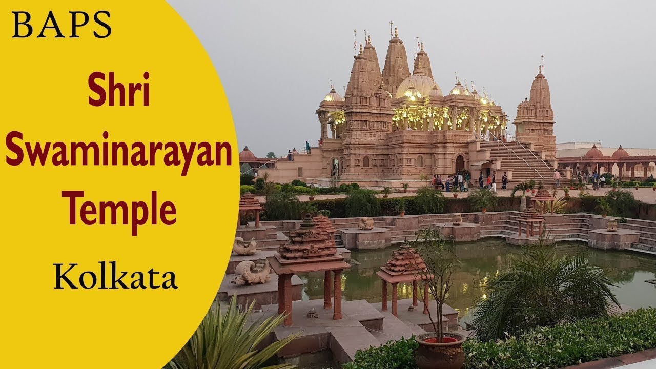 🌺Swaminarayan Mandir🛕| Poilan Mondir near Joka Mettro on Diamond ...