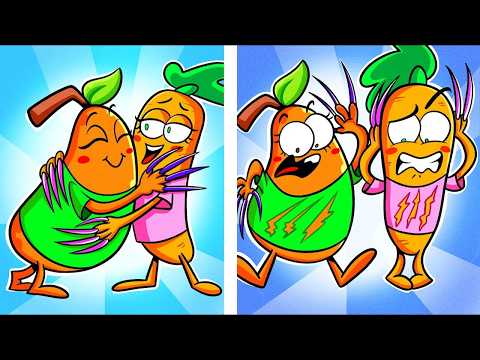 Long Nails Expectations vs Reality 💅 Funny Girls Problems