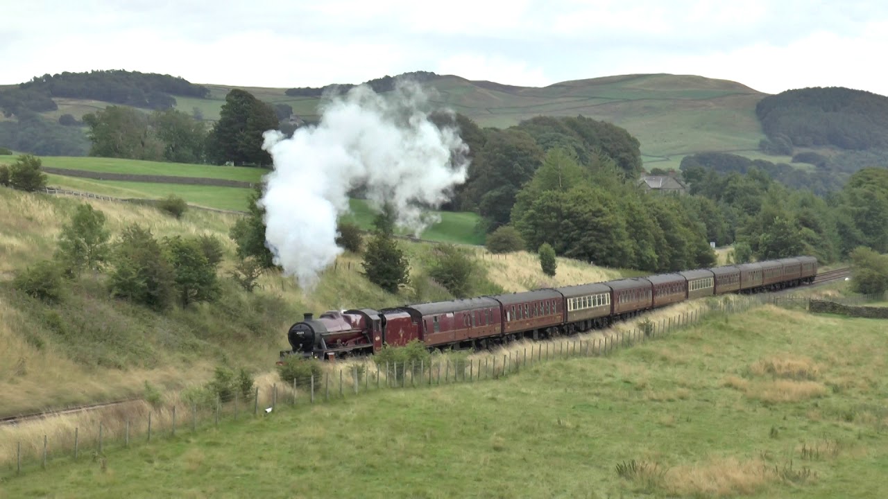 45699 ECS Move York to Carnforth & RHTT unit 21st Aug 2019 - YouTube