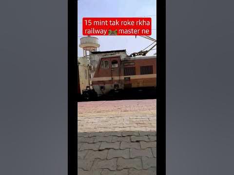 15 Mint🕰 Tak Roke Rkha Railway 🛤 Master Ne Train 🚆 🚉 ko #viral #train #shorts #fact - YouTube