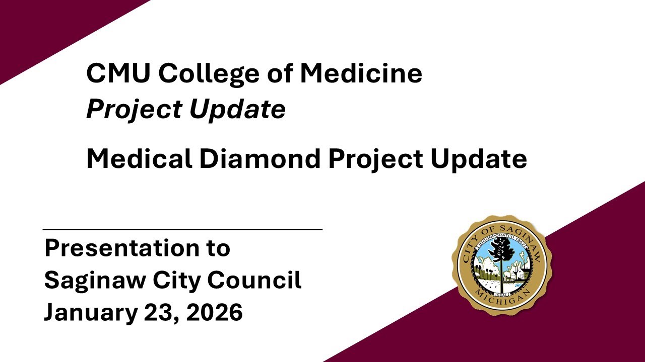 Saginaw, MI CMU College of Medicine Project Update - YouTube