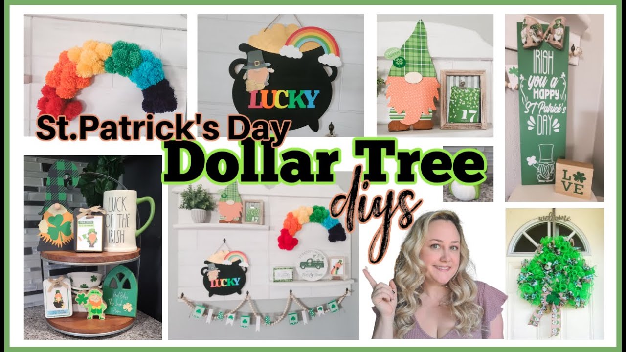 Dollar Tree St. Patrick's Day DIYs | Easy & Affordable Decor ...