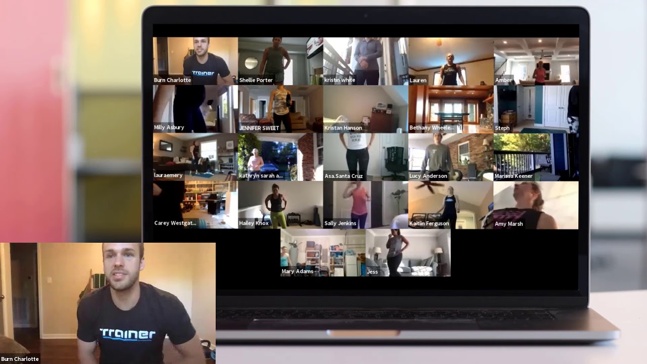 Live ZOOM cardio giant set workout - YouTube
