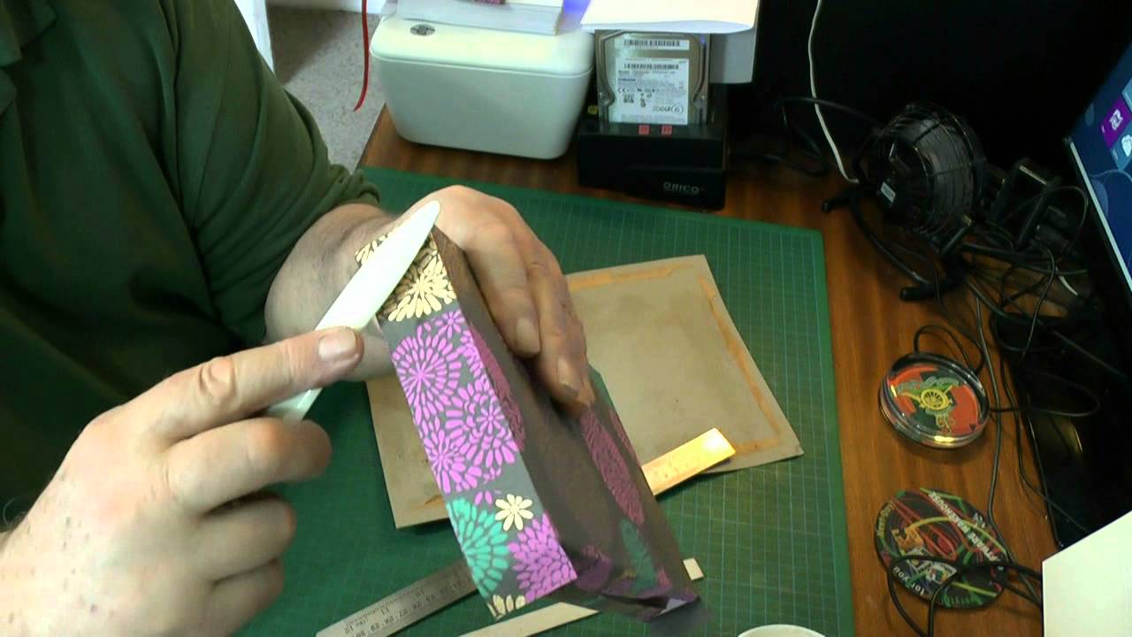 How to make a simple Slipcase part 4 - YouTube