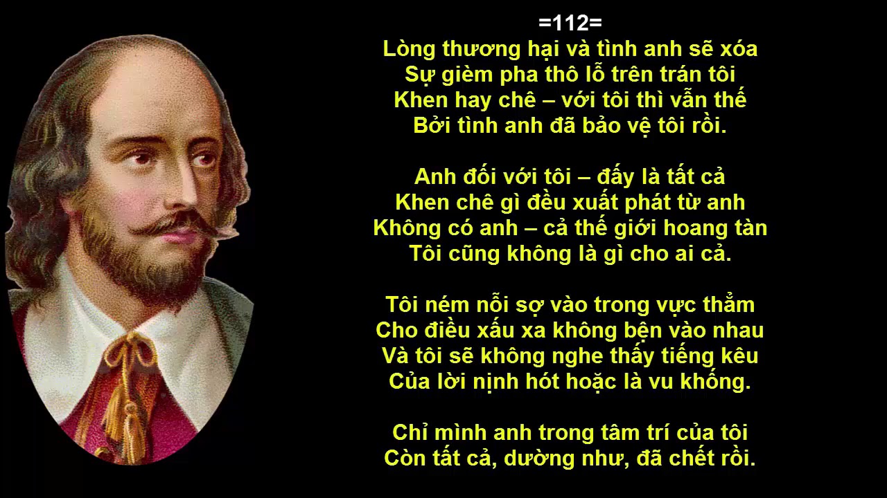 Trọn bộ 154 sonnet của William Shakespeare. Phần 6 Shakespeare's ...