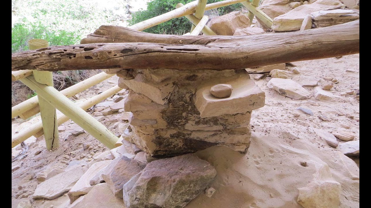 Double Stack Indian Ruin in Butler Wash - YouTube