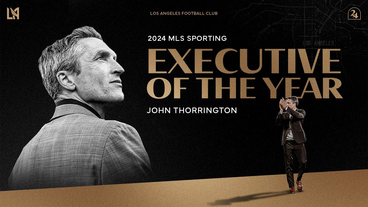 GM John Thorrington Named MLS Sporting Executive Of The Year - YouTube