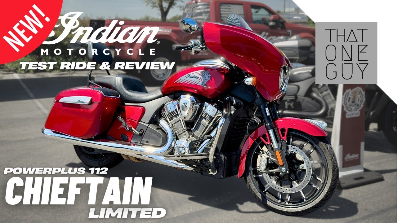 The NEW 2025 Indian Chieftain PowerPlus 112 Limited | Test Ride and ...