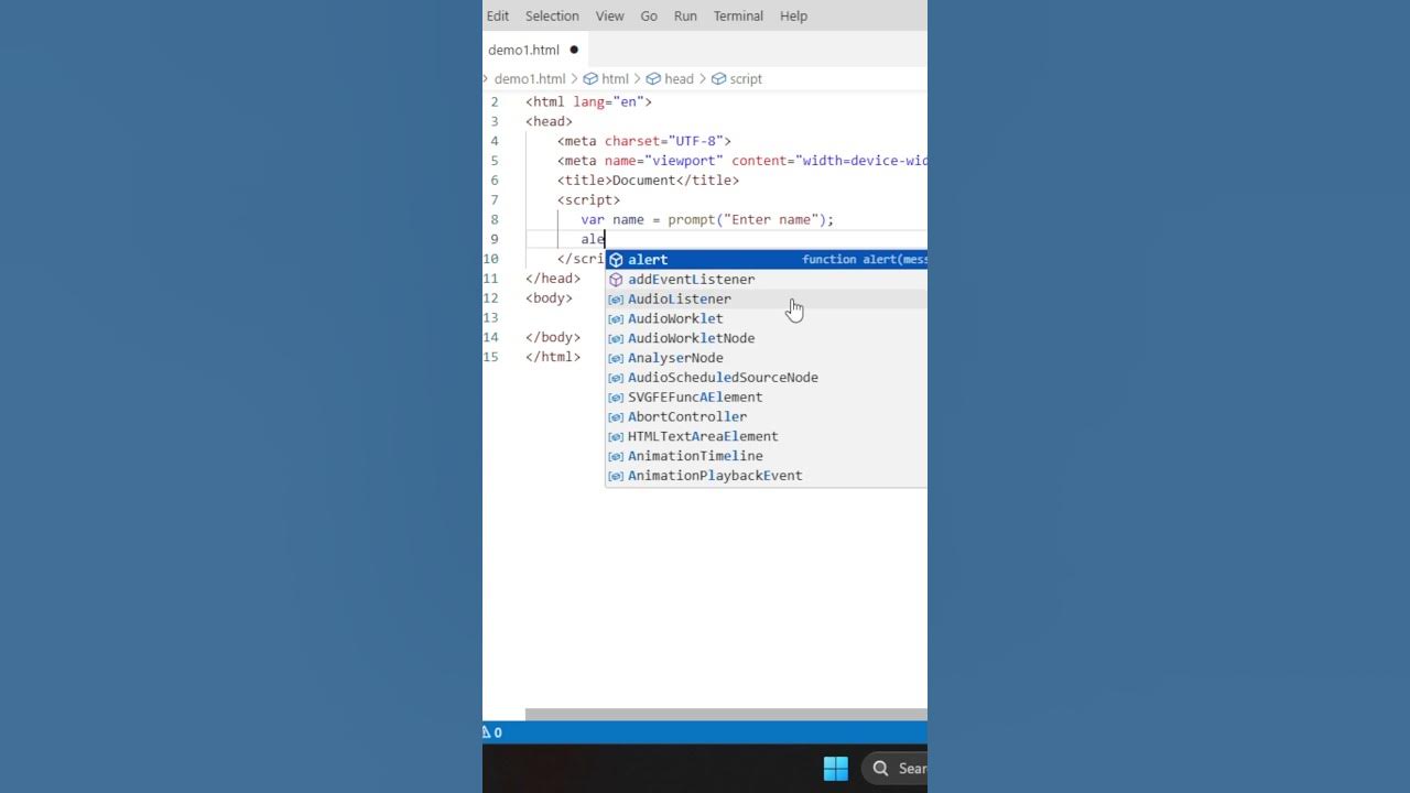 How To Use Prompt Function In Javascript Javascript Program Programmingtutorial 
