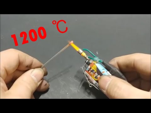 How to make mini torch with lighter- 라이터로 미니 토치 만들기 - YouTube