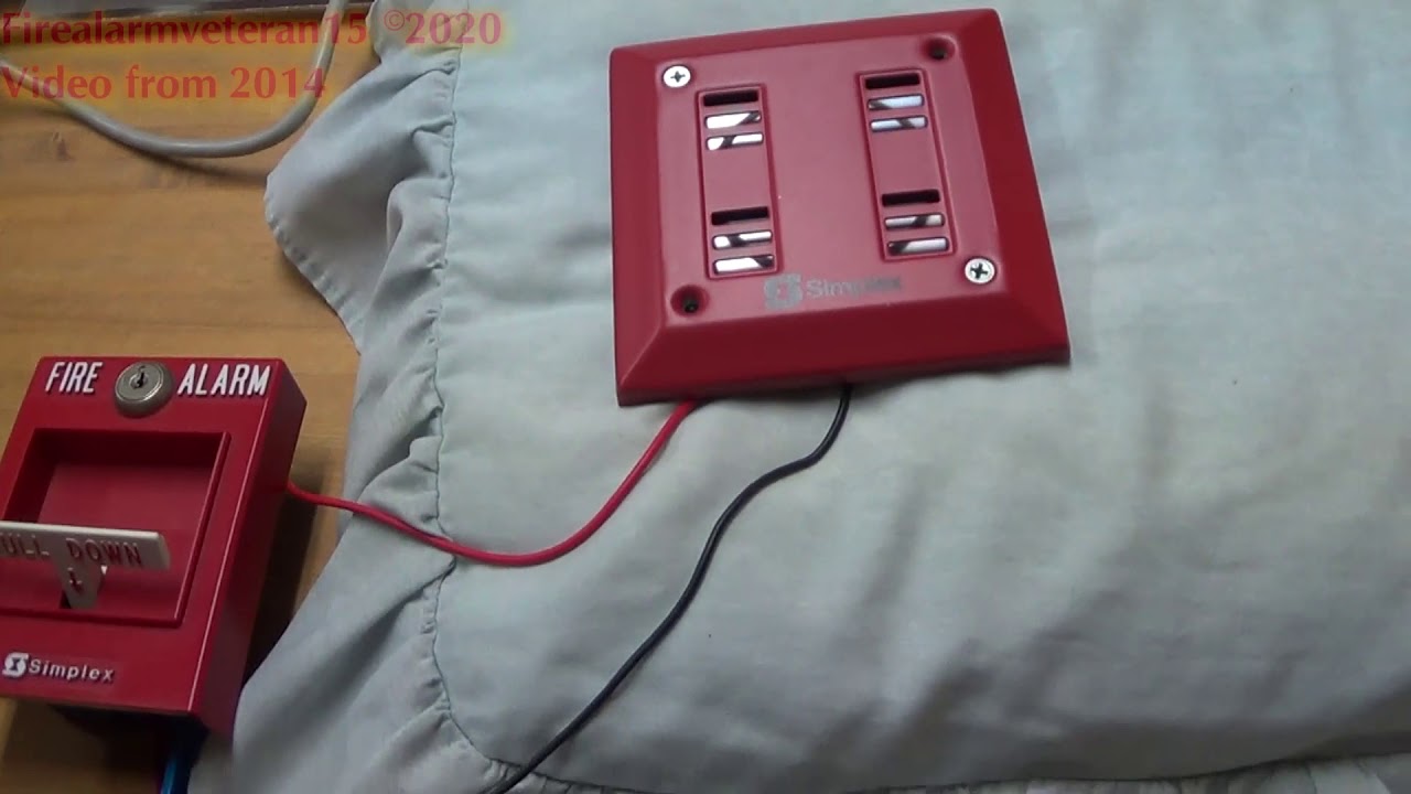 Simplex 2901-9840 Horn Test - YouTube