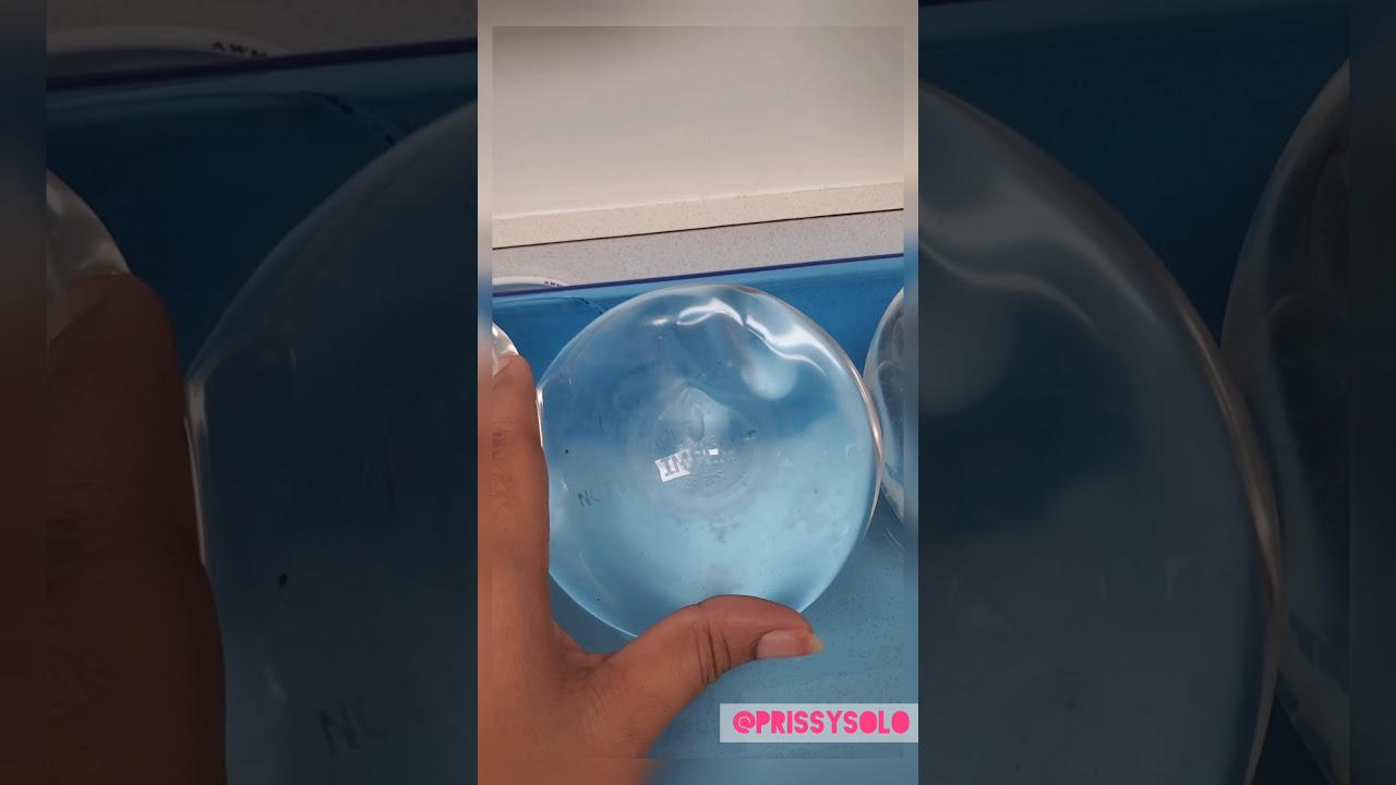 Silicone Breast Implants Samples - YouTube