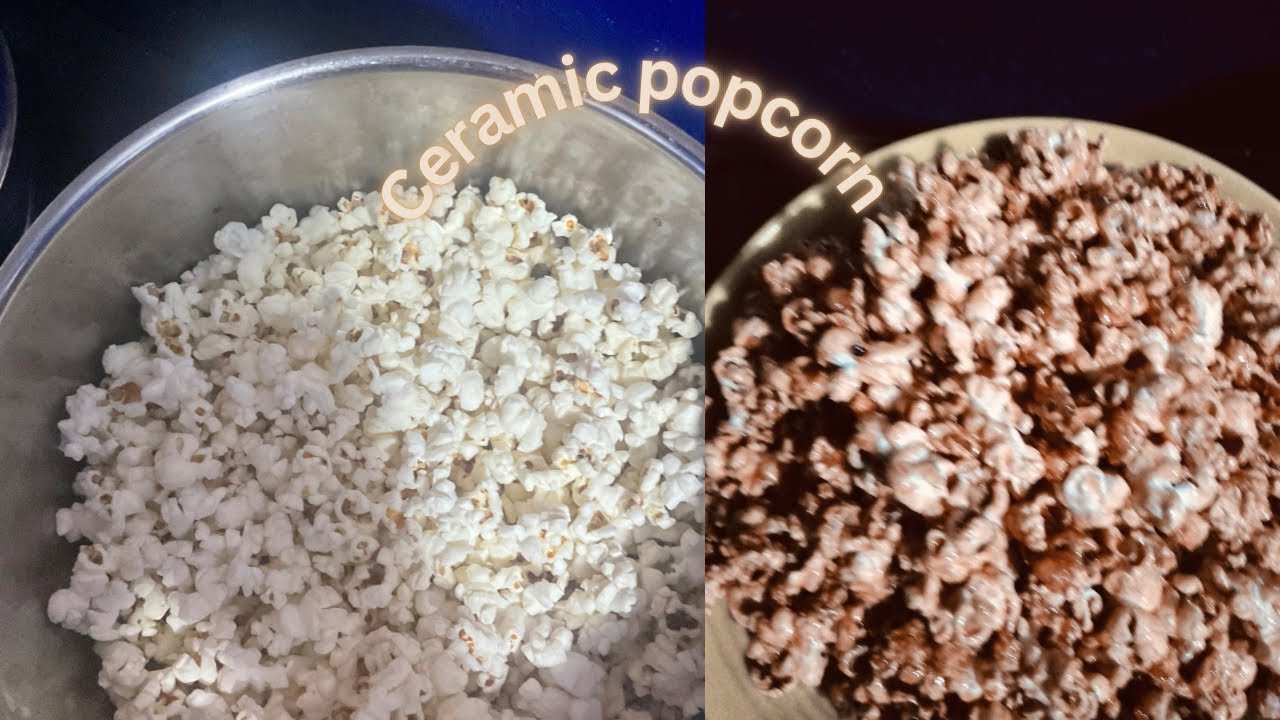 How I make my own Homemade Caramel popcorn video 🍿for my kids 👧 - YouTube