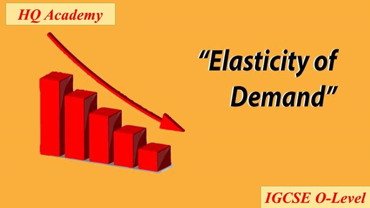 Unit-2 Price Elasticity of Demand I Cambridge IGCSE | Economics (0455 ...